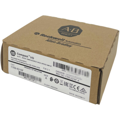 Sealed Allen-Bradley 1769-IQ16F Ser. A Compact I/O 16 pt 24VDC sink ...