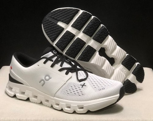 OnCloud Shoes Cloud X 4 Men's Running Sneakers: Ivory/Black: 10 Medium ...