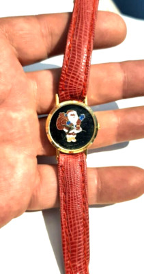 Vintage Girls Santa Watch W. Germany parts or repair bring it back to ...