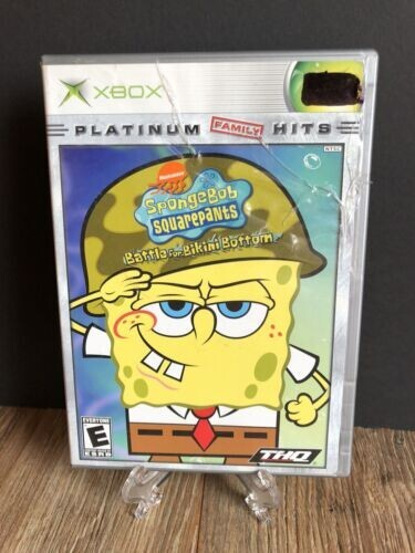 SpongeBob SquarePants: Battle for Bikini Bottom, platinum hits (Xbox ...