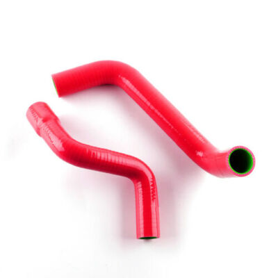 Red For Mitsubishi Lancer 4G18 1.6L Silicone Radiator Coolant Hoses Kit ...