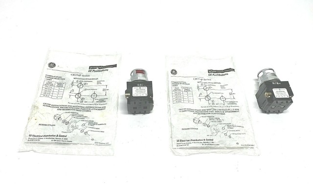 General Electric GE CR104PXG22 Amber Pilot Light 120v for sale online ...