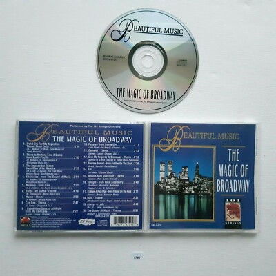 Beautiful Music- The Magic of Broadway -101 STRINGS ORCHESTRA- CD | eBay