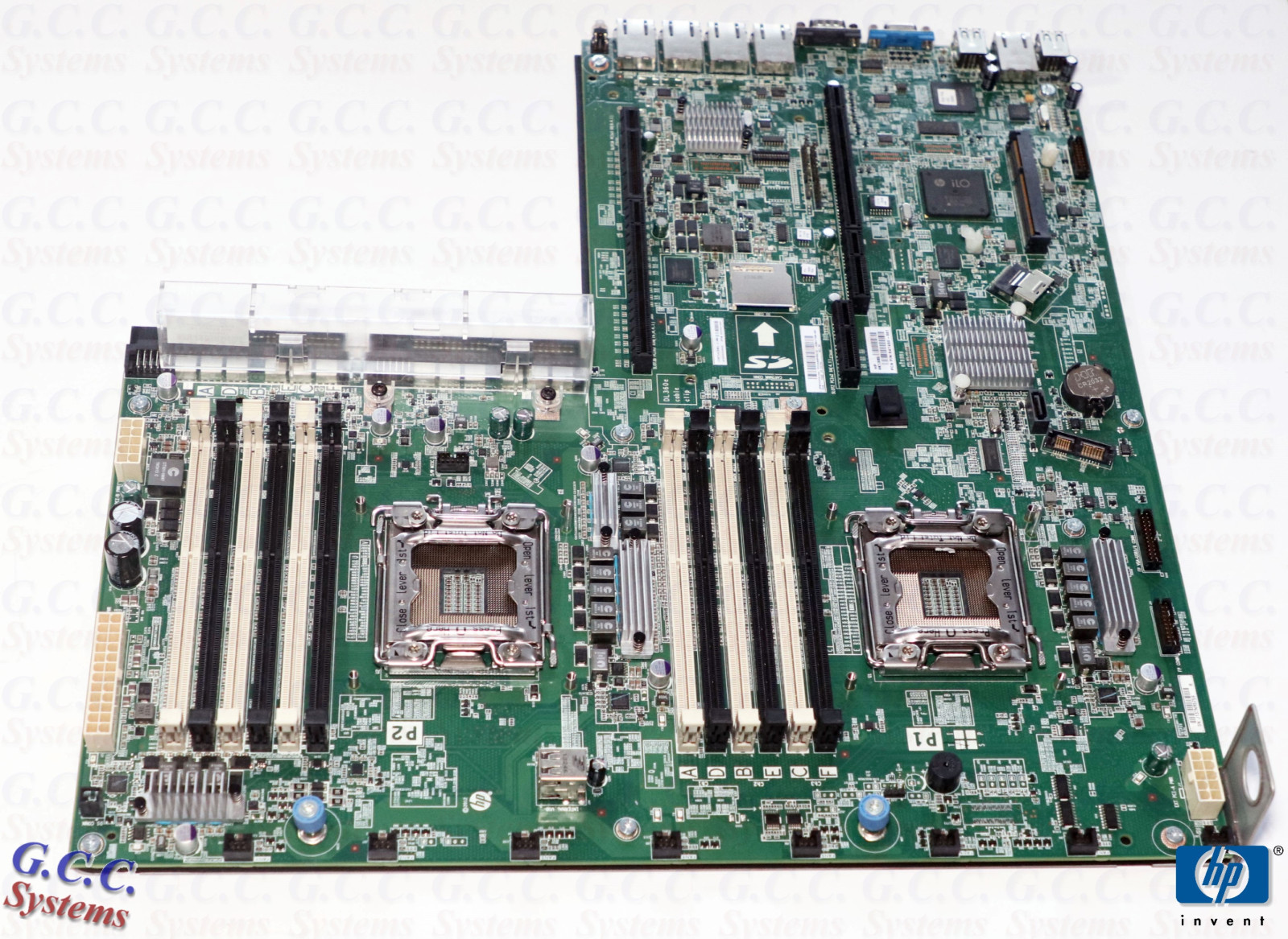 HP 647400-002 DL380e G8 Motherboard 2x LGA1356 12x DIMM Slots iLO ...