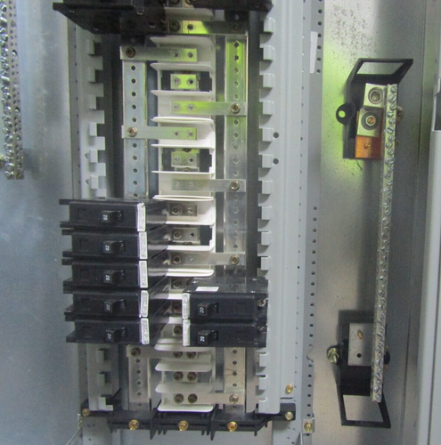 🤓 EATON 225 AMP MAIN LUG PANELBOARD 208Y/120V 3∅ 4W 42 CIRCUIT PRL1A ...