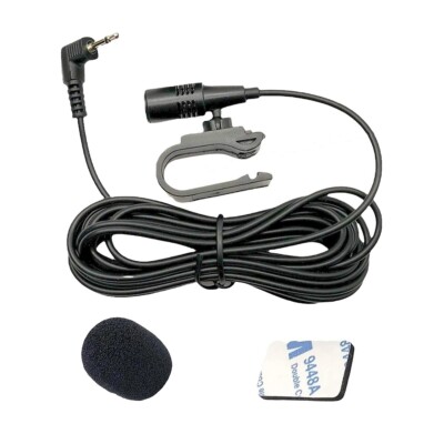 Car Stereo Radio Mic Handsfree Microphone Replacement for Dual - 3.5mm ...