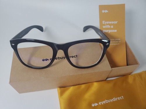 Eyebuydirect 54-20-145 C1 MYRTLE Eyeglasses CHOCOLATE NIB | eBay