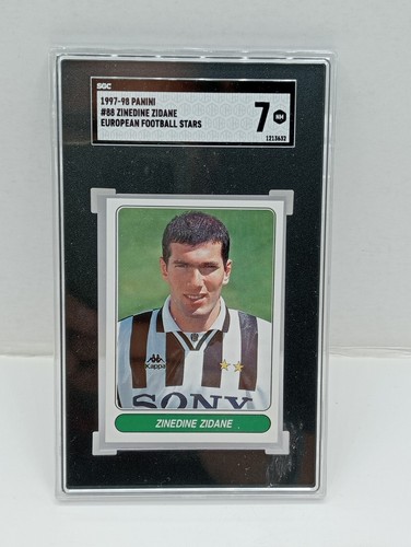 Sticker 1997-98 Panini European Football Stars #88 ZINEDINE ZIDANE SGC7 ...