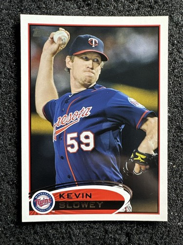 KEVIN SLOWEY #111 2012 Topps Baseball QTY Minnesota Twins | eBay