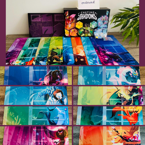 Casting Shadows Kickstarter Exclusive Play Mat Bundle Box SEALED/NEW ...