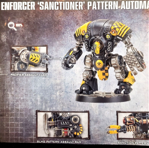 Necromunda 1 Enforcer 'Sanctioner' Pattern Automata Warhammer 40K ...