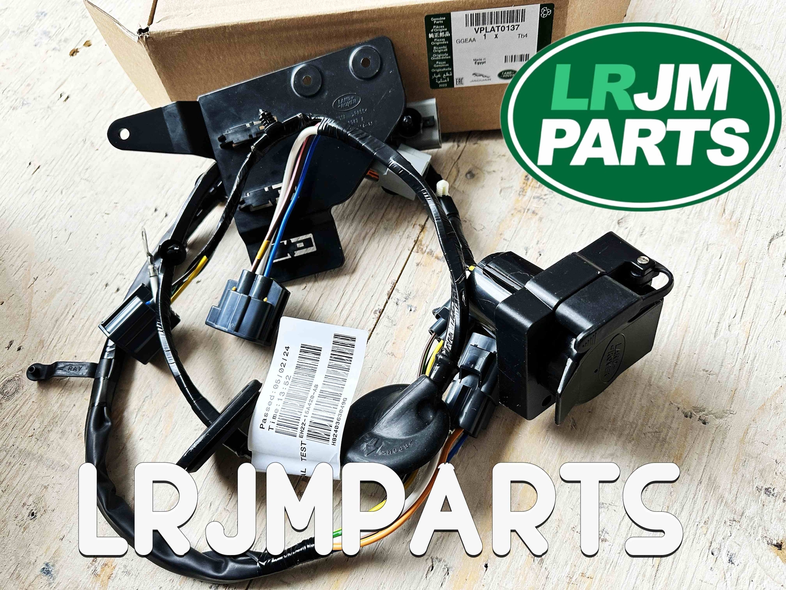 Genuine Land Rover LR4 14-16 TOW HITCH TRAILER WIRING HARNESS ELECTRIC ...