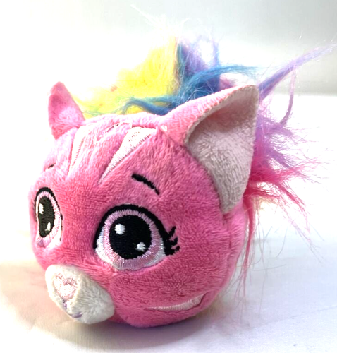 Rainbow Fluffies Jay at Play Pink Kitty Plush Stuffed Animal Cat | eBay