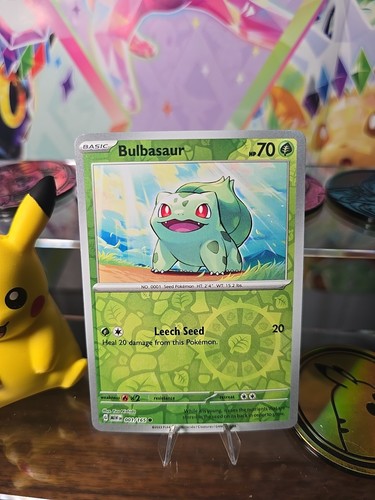 Bulbasaur 001/165 Sv: Scarlet & Violet 151 Reverse Holo | eBay