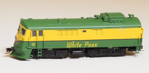 Brass Westmodel White Pass & Yukon Route GE Class 90 Diesel Gauge Nn3 Z ...