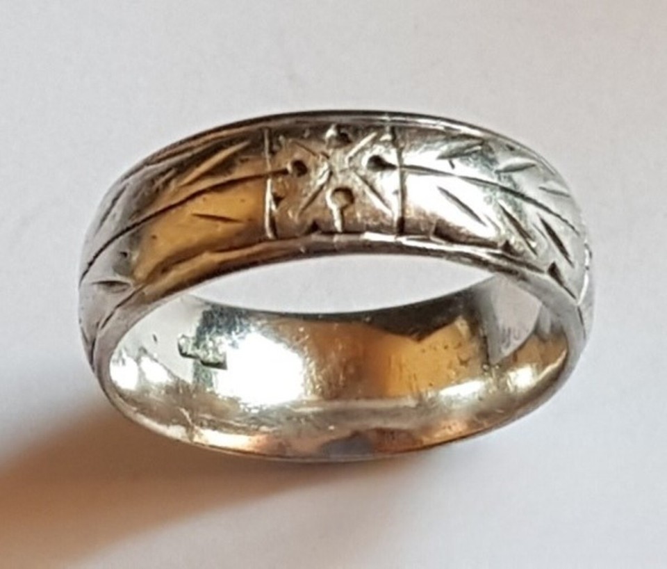 Vintage Soviet USSR ring sterling silver 875 ⭐ Size 8 Weight 5.71 g. | eBay
