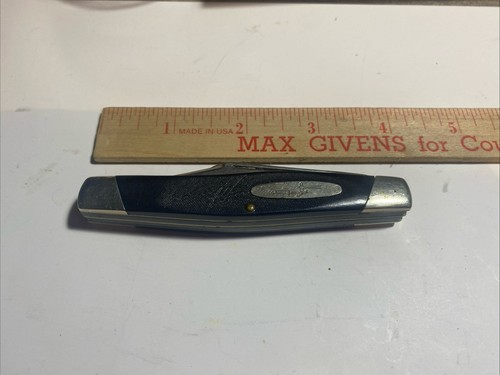VINTAGE BUCK 301 STOCKMAN 3 Blade Pocket Knife Made in USA Pre Date ...
