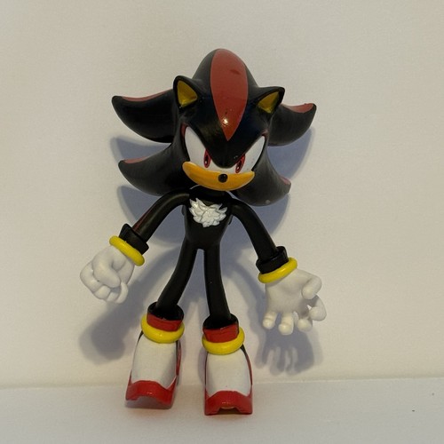 JAKKS Pacific Sonic the Hedgehog Shadow Action Figure Bendable Posable ...