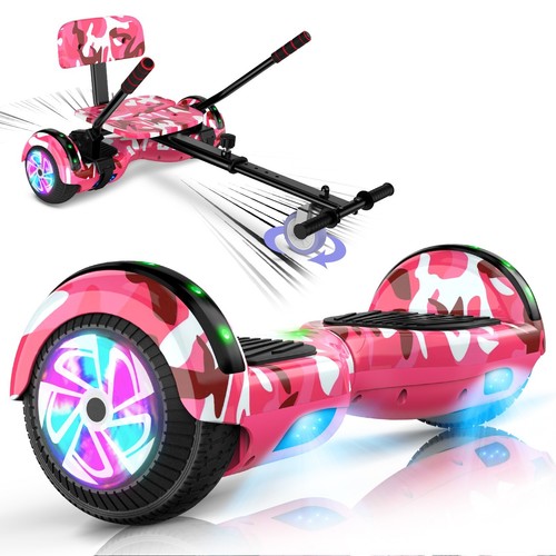 6.5'' Self-Balancing Electric Hoverboard & Go Kart Bluetooth LED Wheels ...