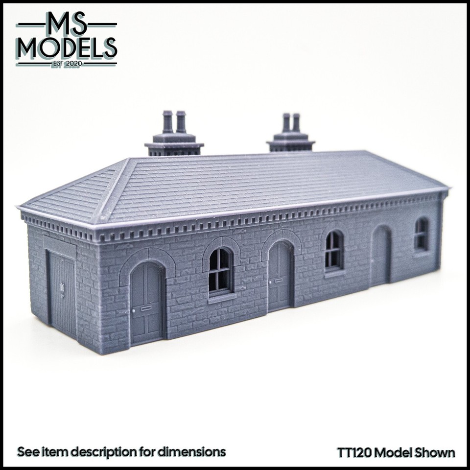 Goods Office/Coal Merchants N/TT/TT120/OO/O TT:120 gauge scale model ...