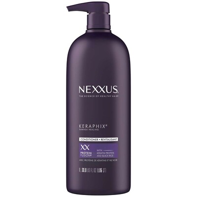 Nexxus Keraphix Damage Healing Conditioner for Damaged Dry Hair 1 Liter ...