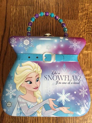 Disney Frozen Snowflake Elsa Metal Tim Purse Case | eBay