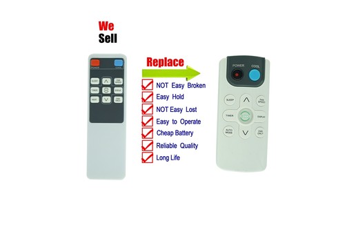 Remote Control for Amana TCL Daewoo Della Crosley Window-Mounted Air ...