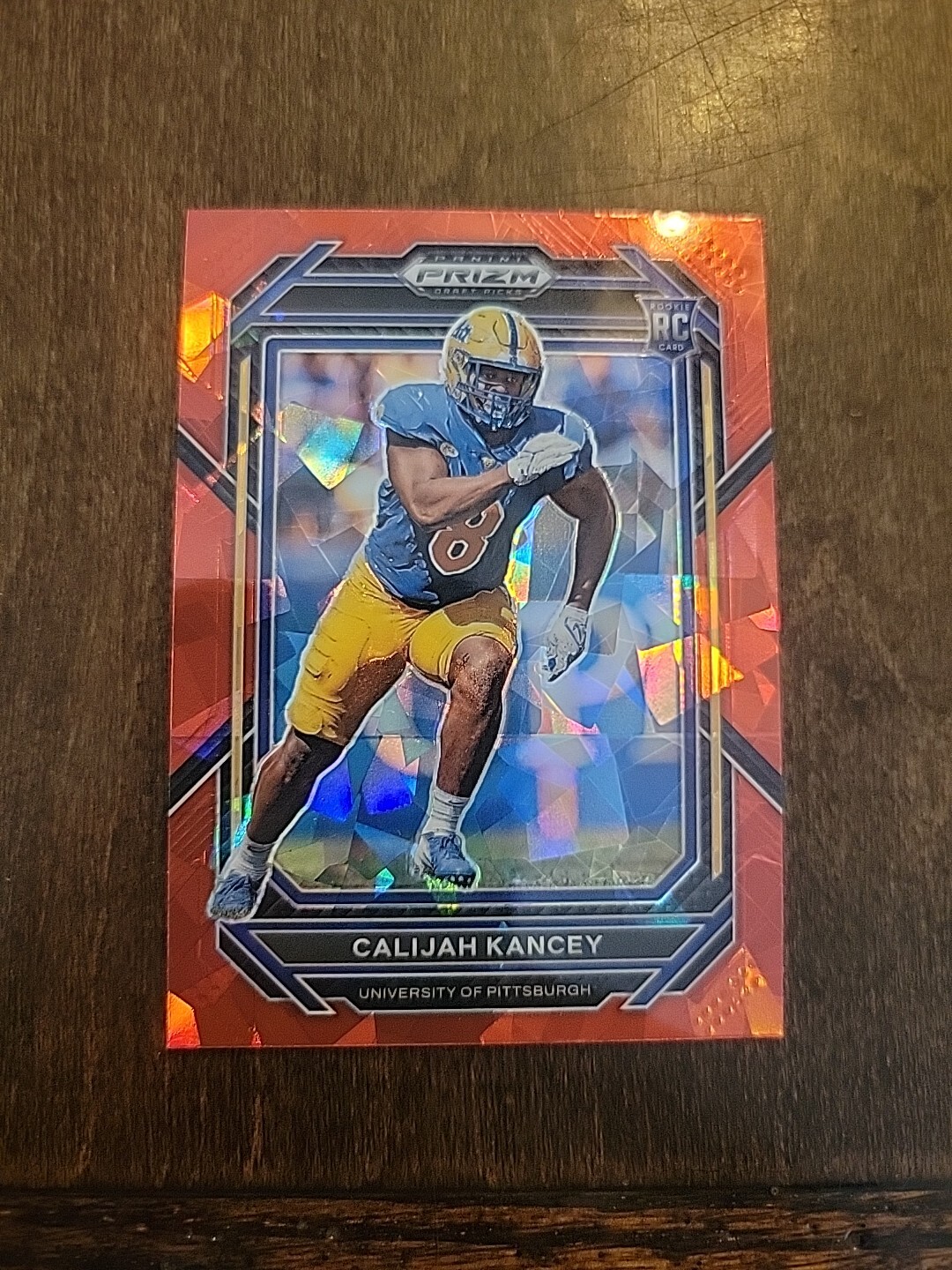 Calijah Kancey Rookie Red Ice Prizm 2023 Prizm Draft #185 Pitt ...
