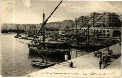 CPA AK Algérie-Alger-Panorama pres de la Santé (238529) | eBay