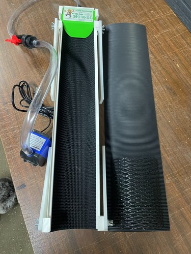 Martin Fine Gold Recovery Mini Sluice Box V mat Gold Stop Mat,Leg Kit ...