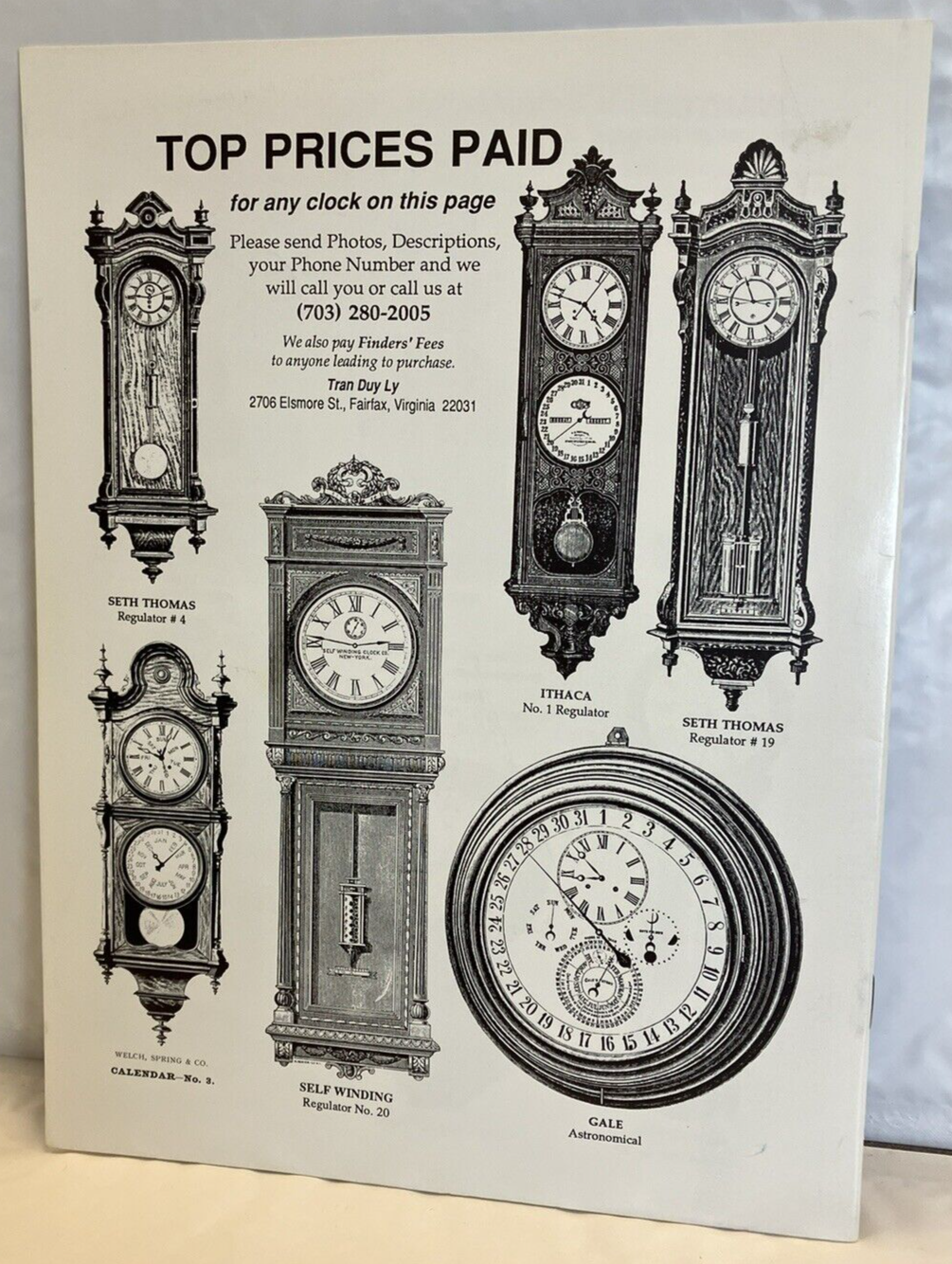 American Clocks: A Guide to Identification & Prices Vol. 1 by Tran Duy ...
