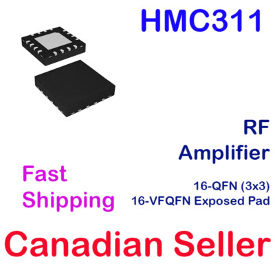 HMC311 RF MMIC GPS 0HZ-6GHZ Amplifier IC 16-VFQFN Exposed Pad Analog Devices | eBay