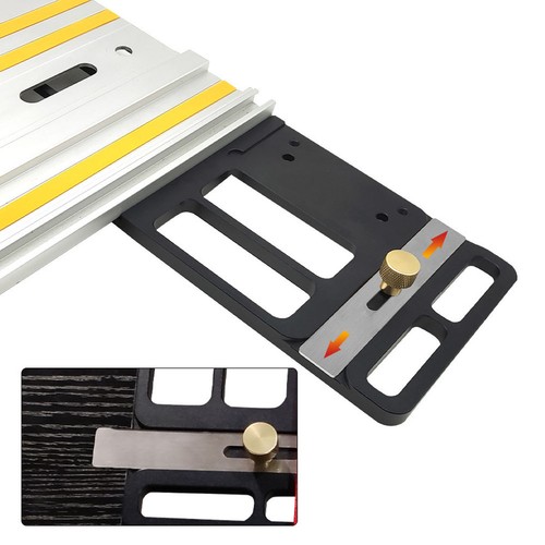 Right Angle Guide Rail Aluminum Alloy Wear Resistant Woodworking ...