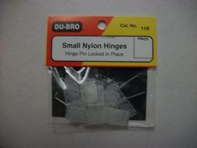 DUBRO SMALL NYLON HINGES NIP 15 IN PACK | eBay