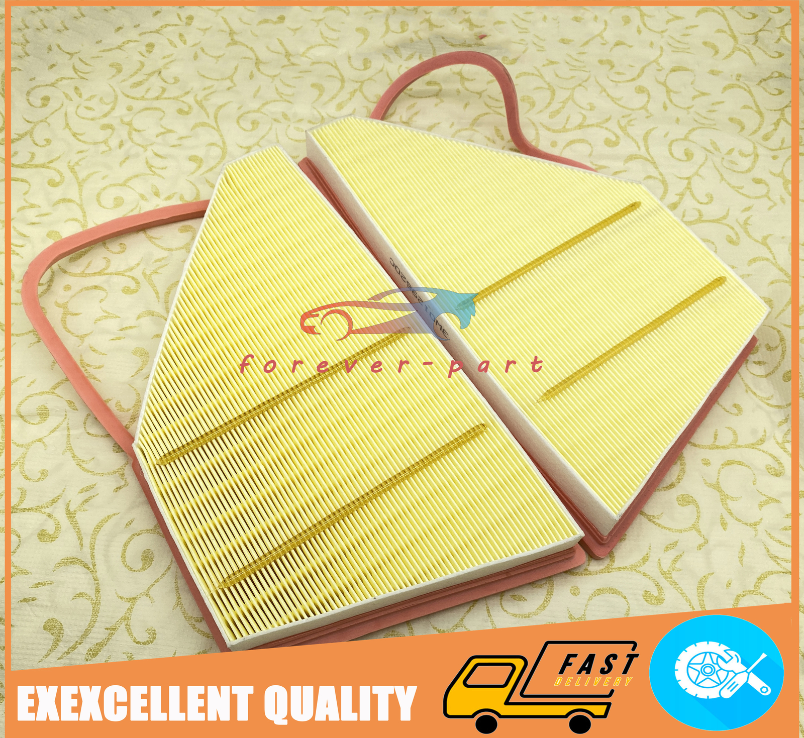 3W0129620C 3W0129620B Engine Air Filter Set For Bentley Flying Spur GT ...