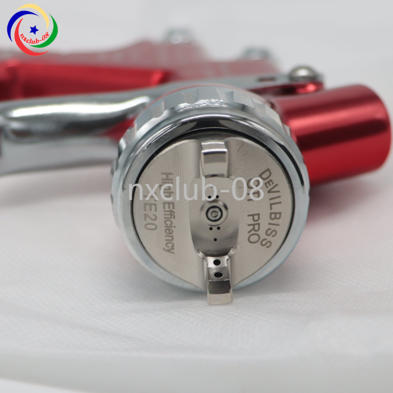 For Devilbiss Red Spray LVMP Car Pain Tool Pistol Gun GTI PRO LITE 1 ...
