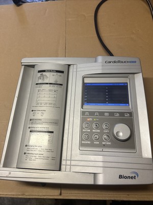 Bionet Cardiotouch 3000 Ekg-3000 ECG Machine Electrocardiograph 30 Day ...
