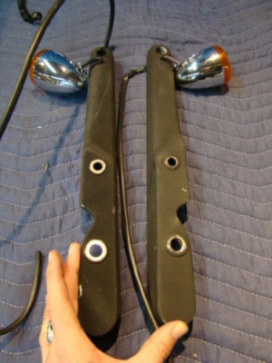 Harley FXR fender struts FXRS FXRP FXRT FXLR FXRD + turn signals ...