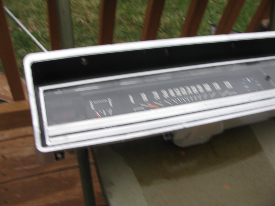 1966 Ford Fairlane 500 Radio Delete Instrument Cluster | eBay