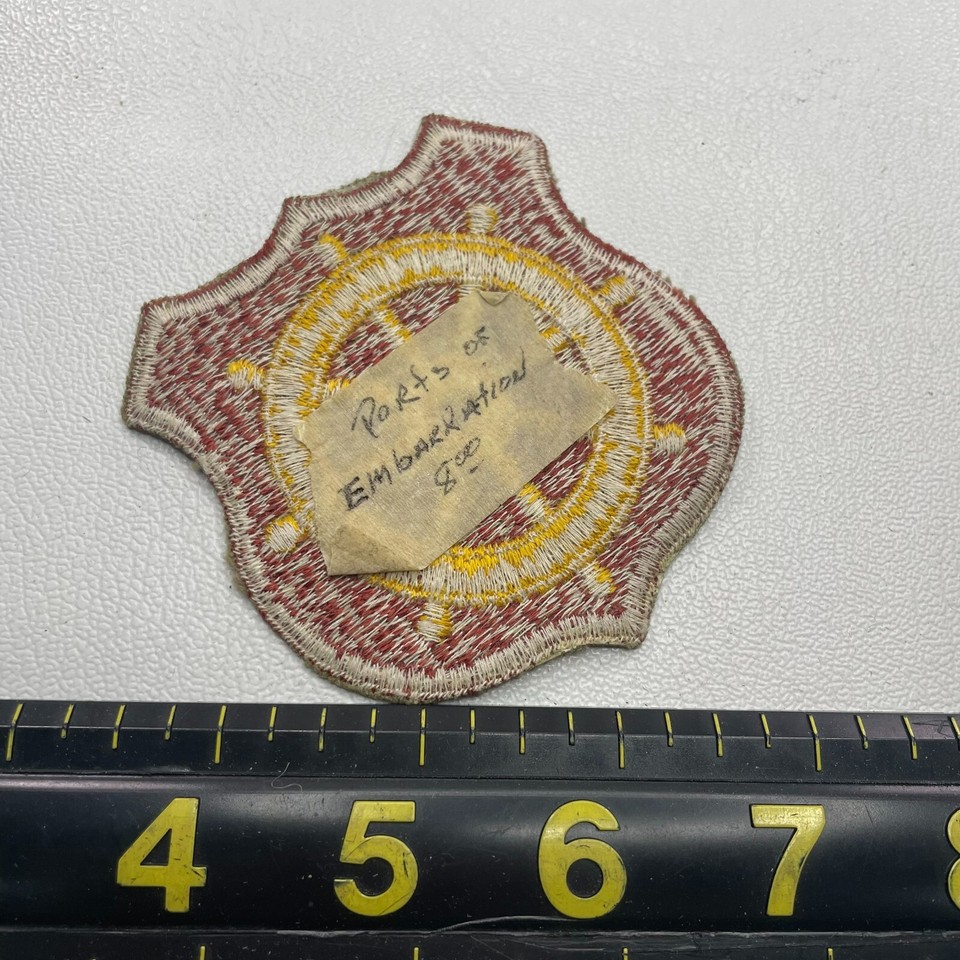 VINTAGE United States Army PORTS OF EMBARKATION Patch T041 | eBay