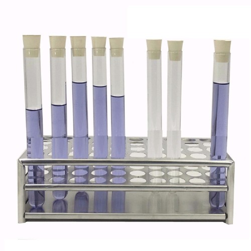 Test Tube Rack Tube Frame Sieve Sample Chrome Mesh Stainless Steel Test ...