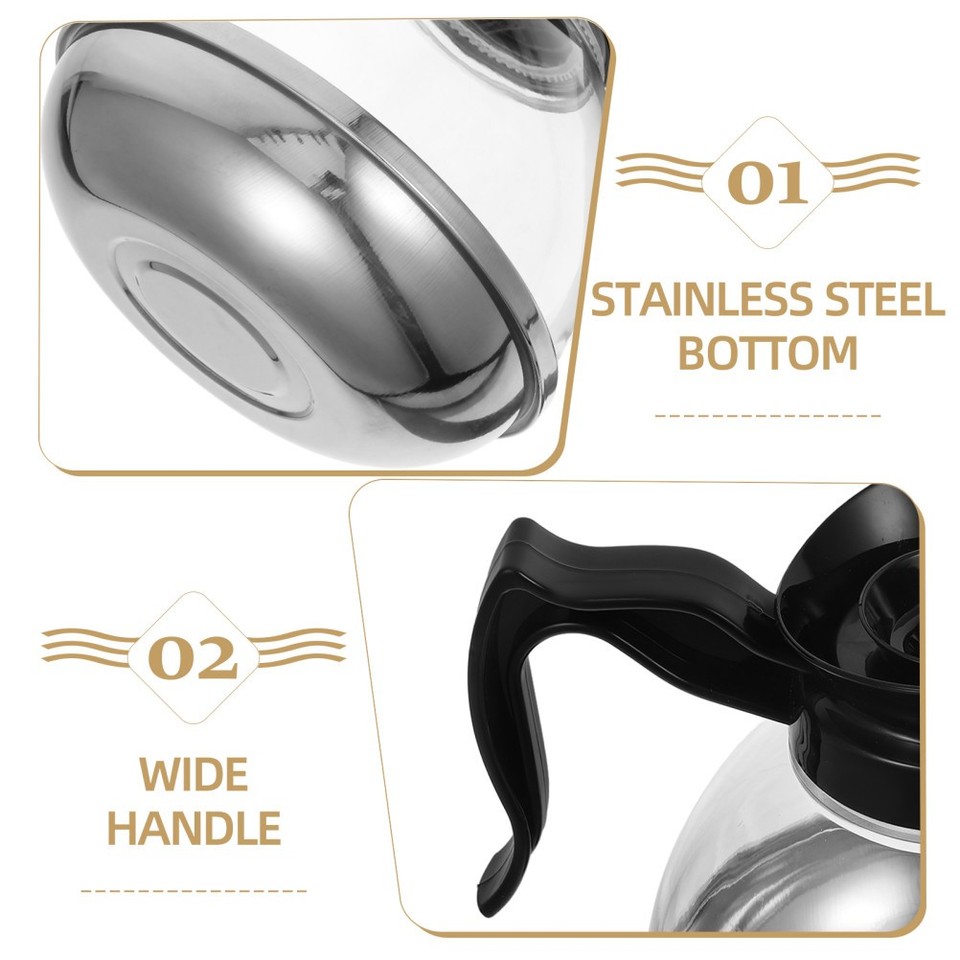 Glass Pots Espresso Stovetop Coffee Maker Flask Carafe with Pump | eBay ...