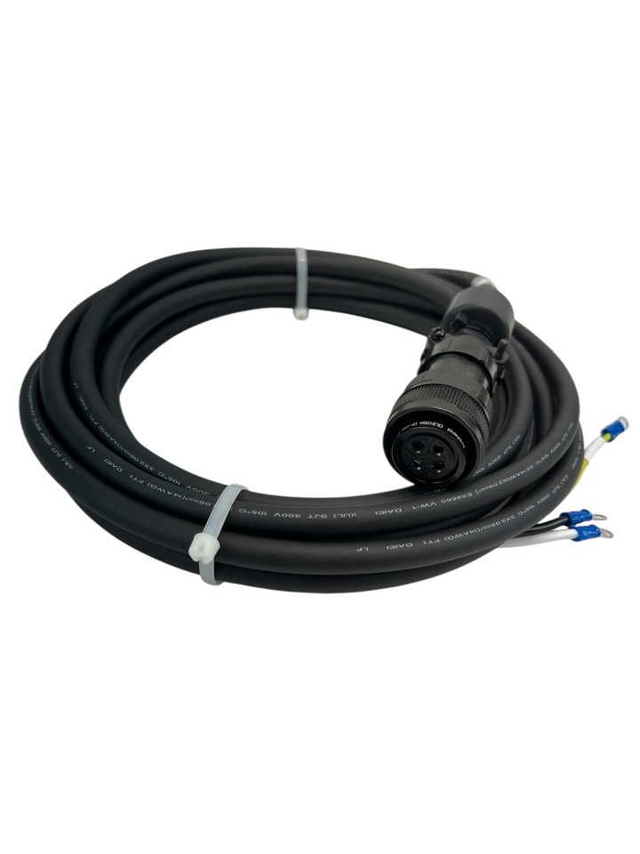 SHIMADZU 262-76773-05V2 TURBOMOLECULAR PUMP 200V POWER CABLE | eBay