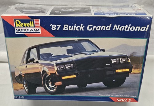 SEALED NOS Revell Monogram 87 Buick Grand National Model Kit 1/24 #85 ...
