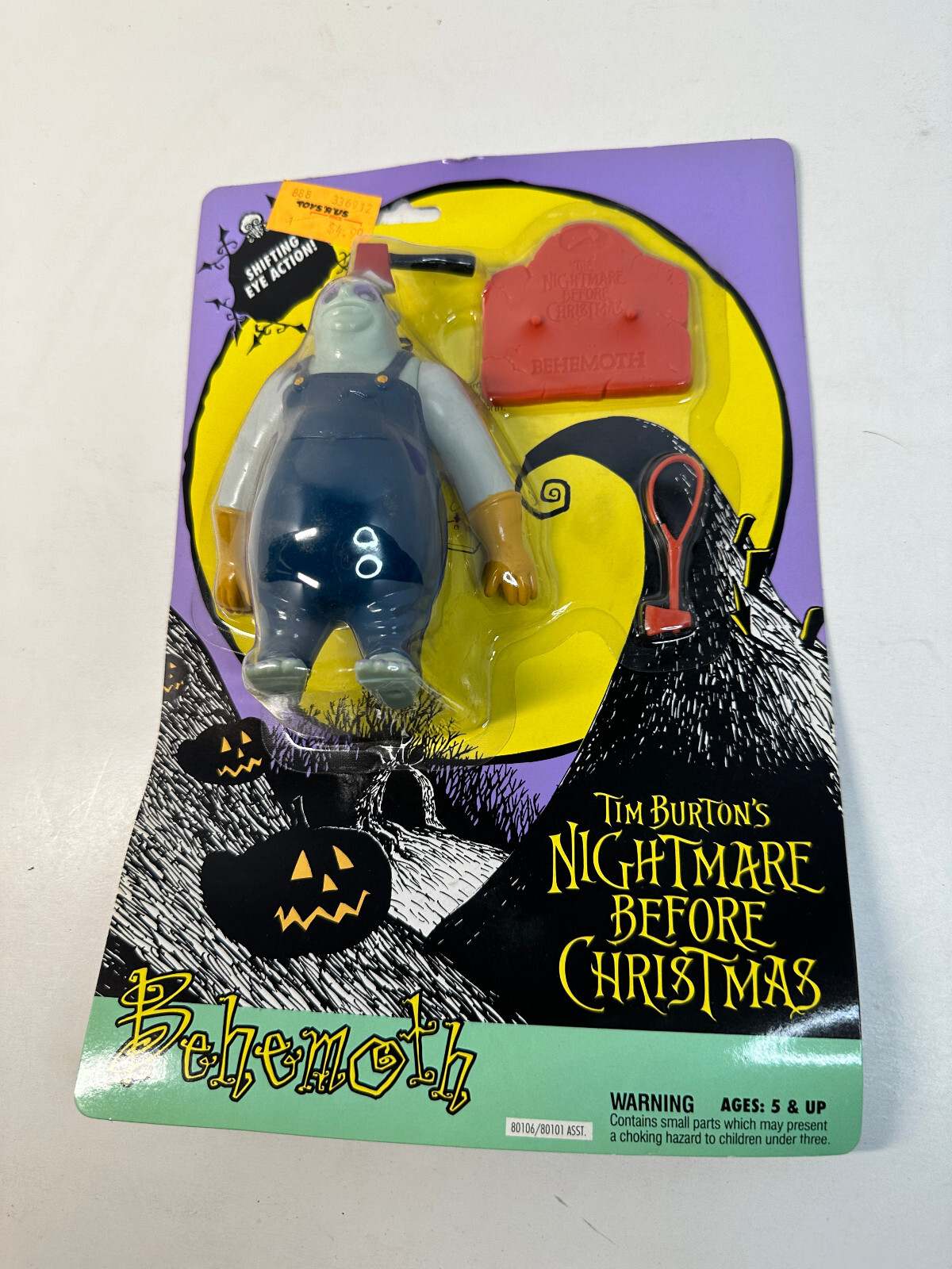 1993 Nightmare Before Christmas Behemoth Bendable Figure w/Accesories ...