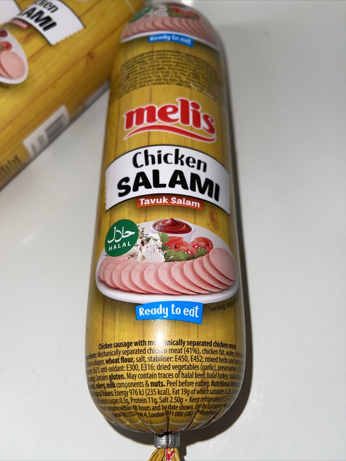 chicken Salami 3 Packs / 3 x 500g Ready To Eat , from holland , Polony ...