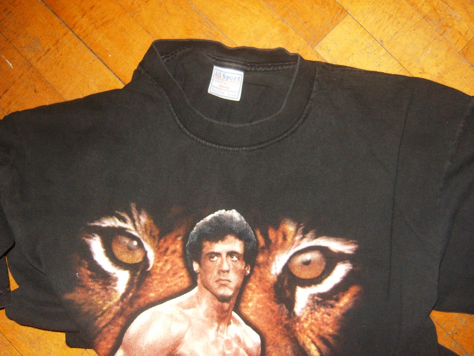 ROCKY BALBOA EYE OF THE TIGER VINTAGE T SHIRT XL SYLVESTER STALLONE ...