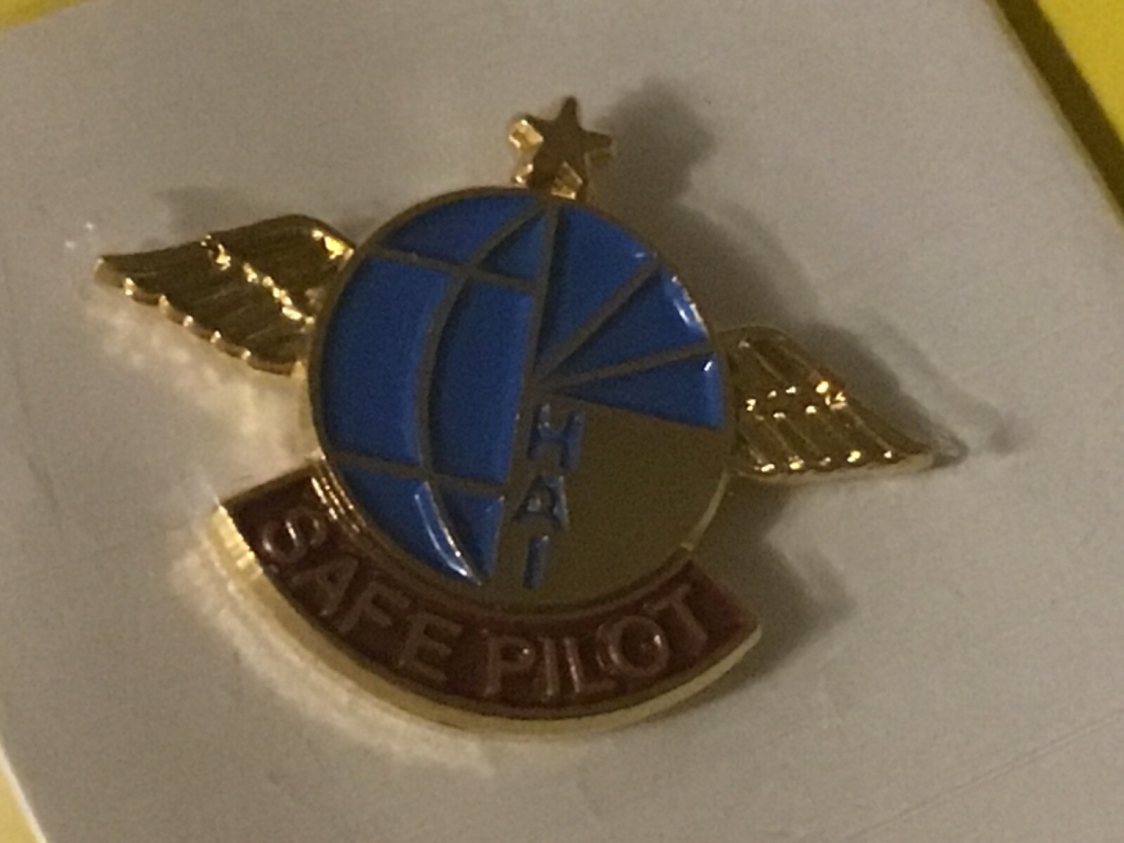 Safe Pilot Lapel Pin | eBay