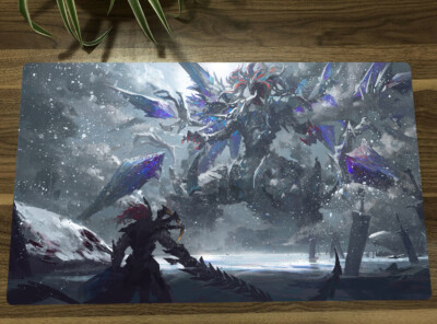 YuGiOh Playmat Mirrorjade The Iceblade Dragon TCG CCG Pad Card Game ...