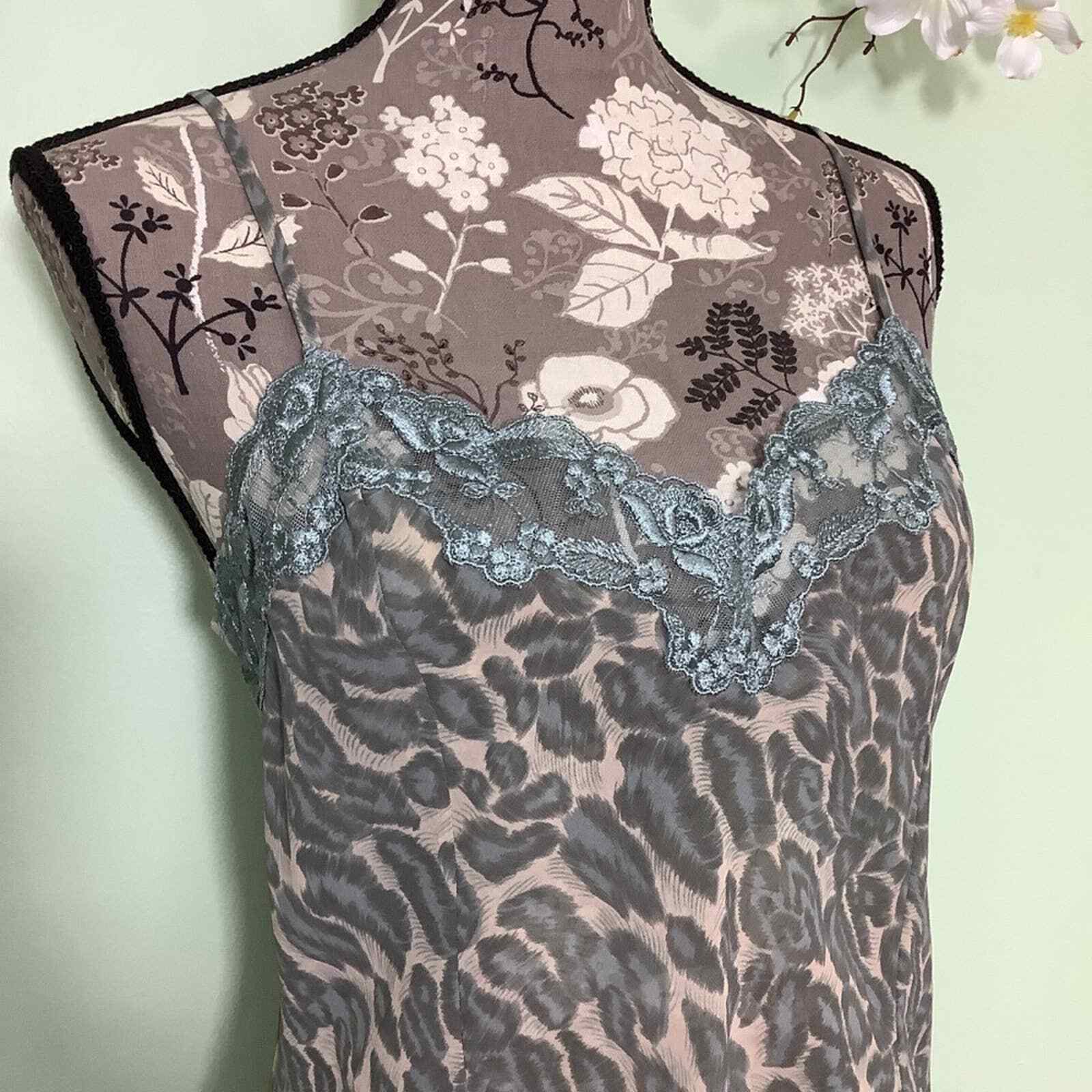 Victoria’s Secret Sheer Animal Leopard Print Short Gr… - Gem